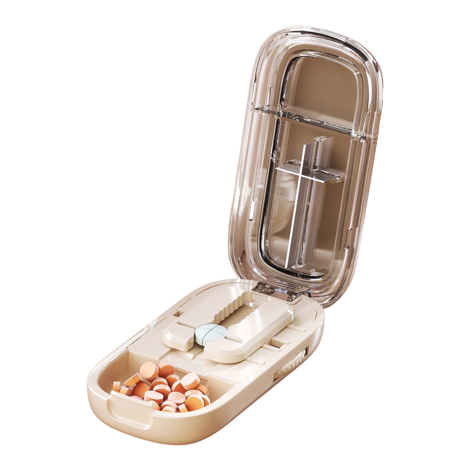 3/2/1pcs Portable Pill-Cutter, 2025 Upgraded Pill-Splitter, Adjustable ...