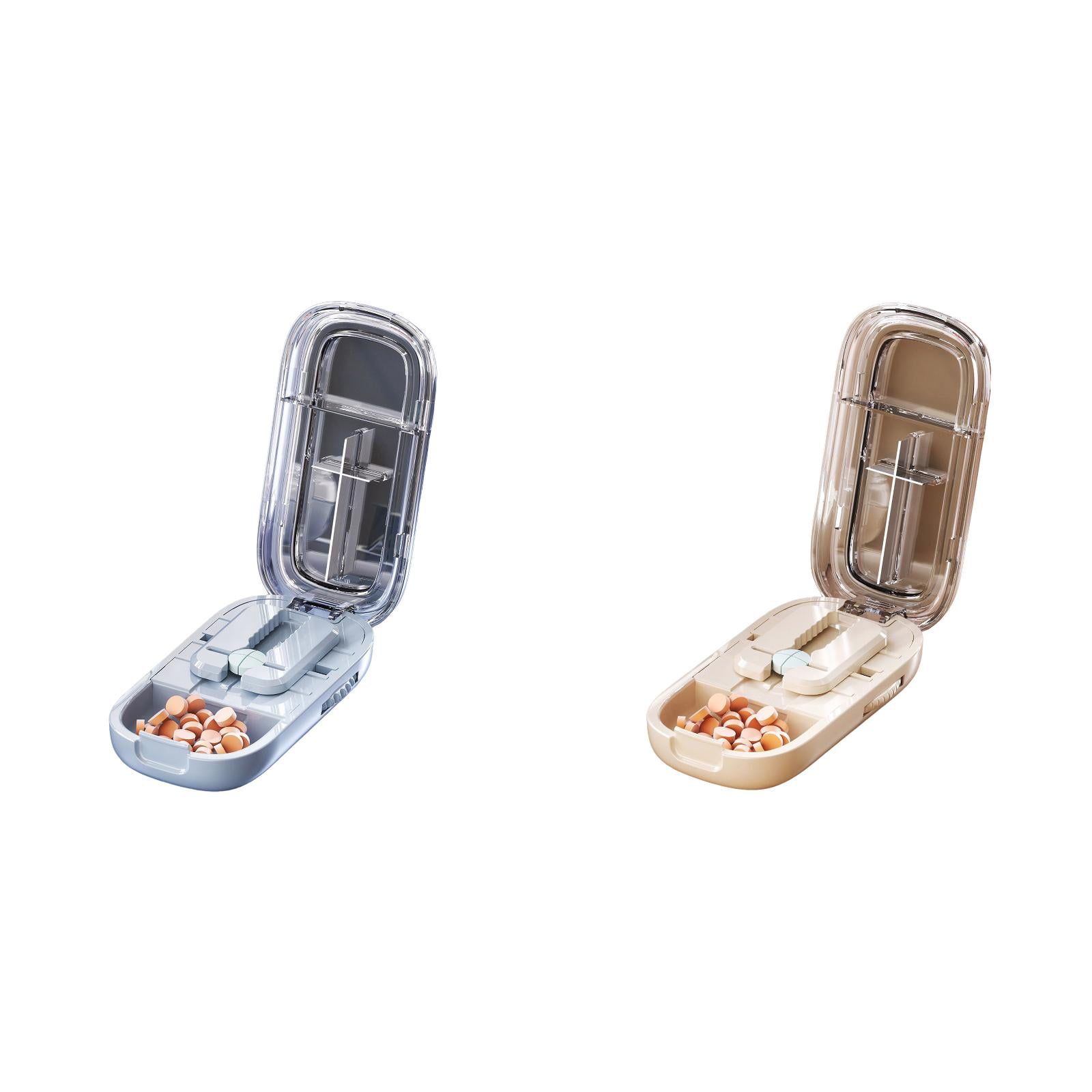 3/2/1pcs Portable Pill-Cutter, 2025 Upgraded Pill-Splitter, Adjustable ...