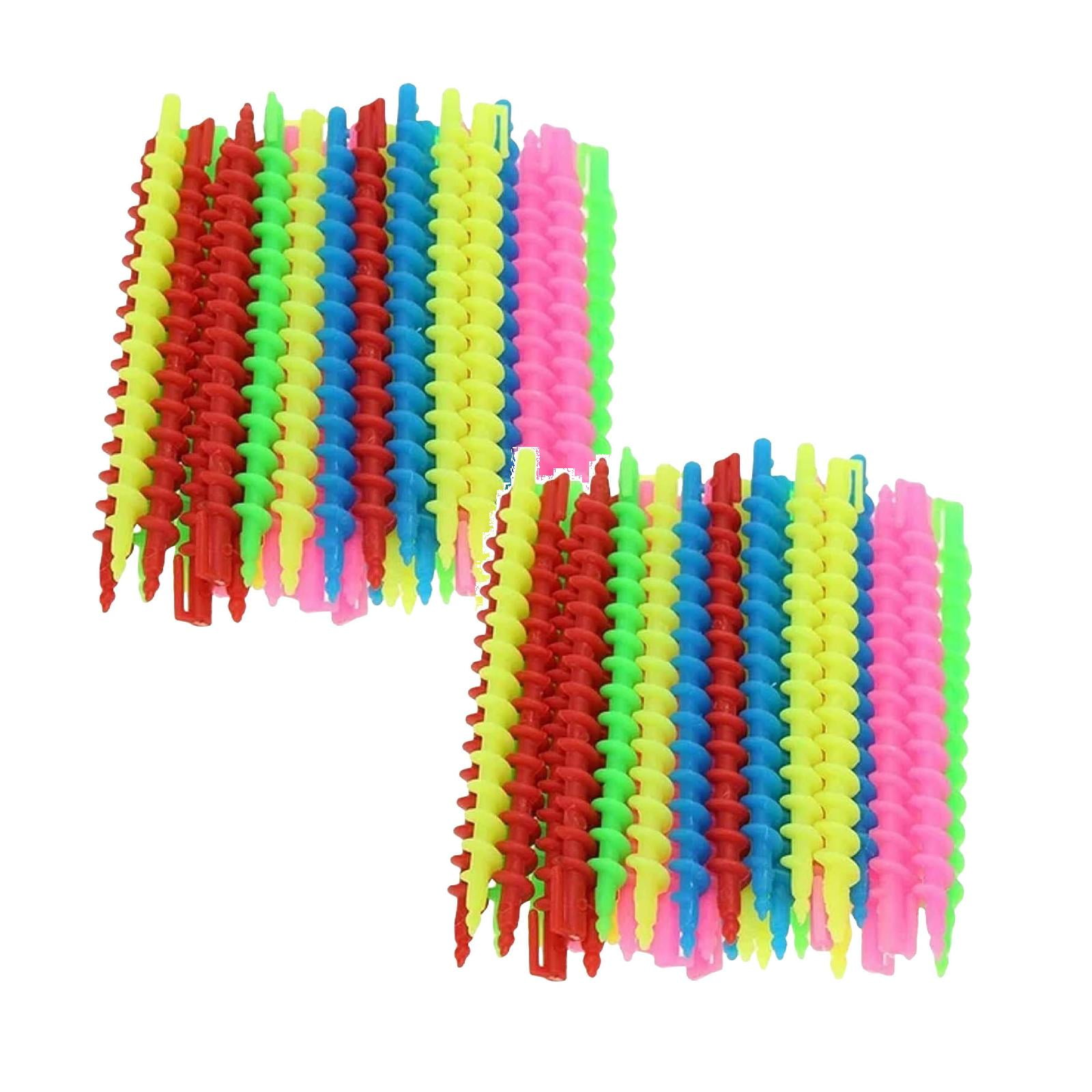 3/2/1pcs Spiral Hair Perm Rods Plastic Small Rod Hair Rollers Salon ...
