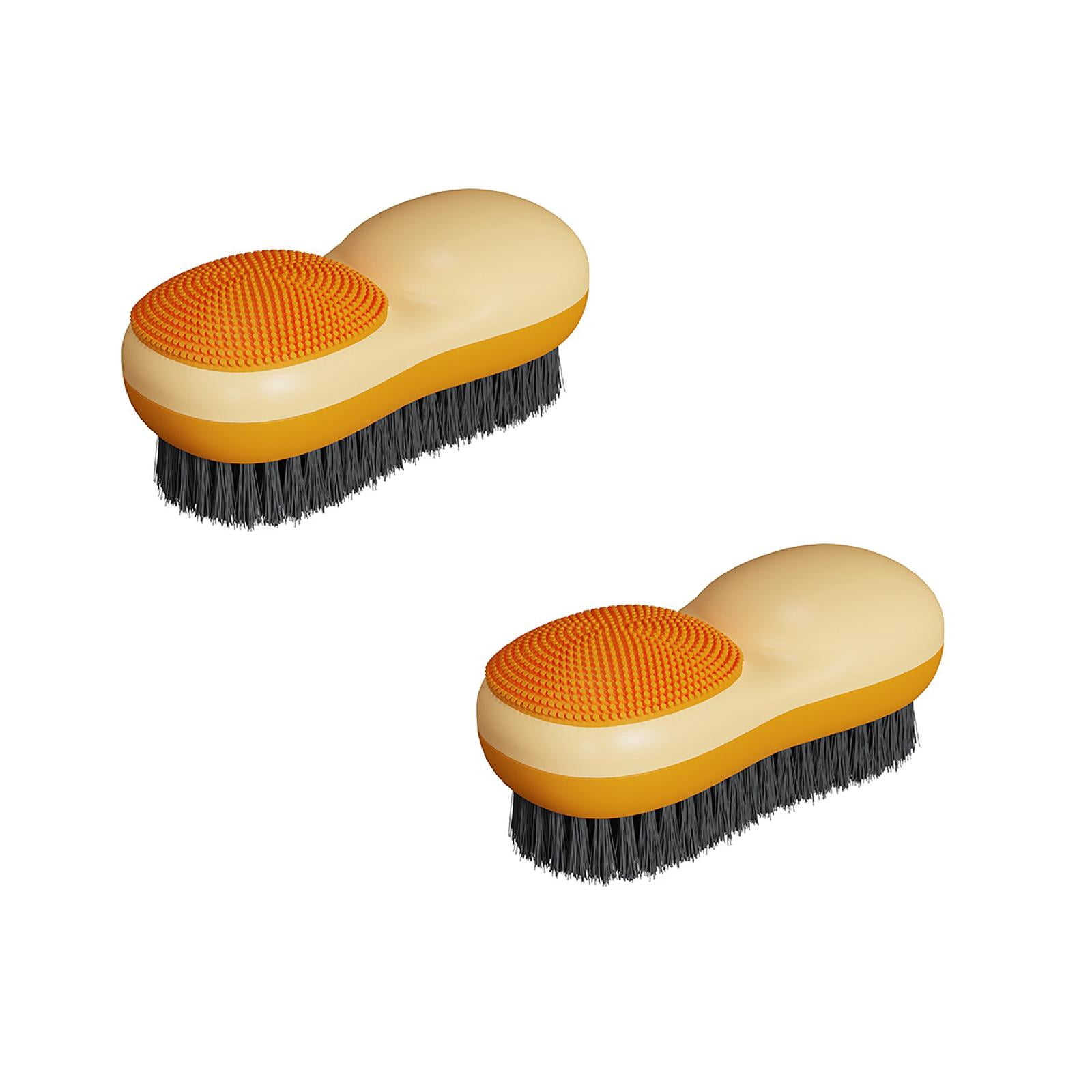 3/2/1pcs Two-Sided Laundry Stain Remover Brush, Thick Bristle for ...
