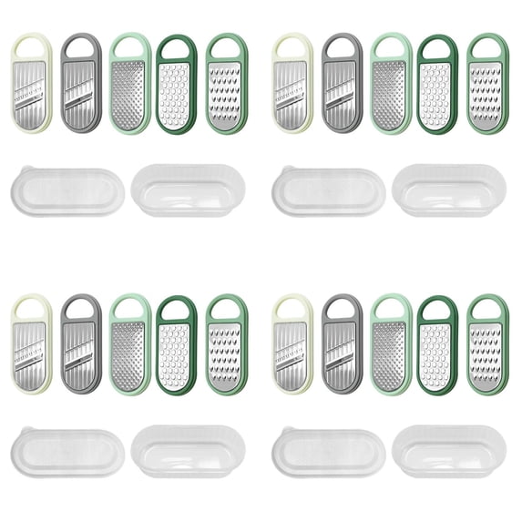3.2*7.2" 5 In 1 Vegetable Chopper Slicer Shredder – Ginger Garlic ...