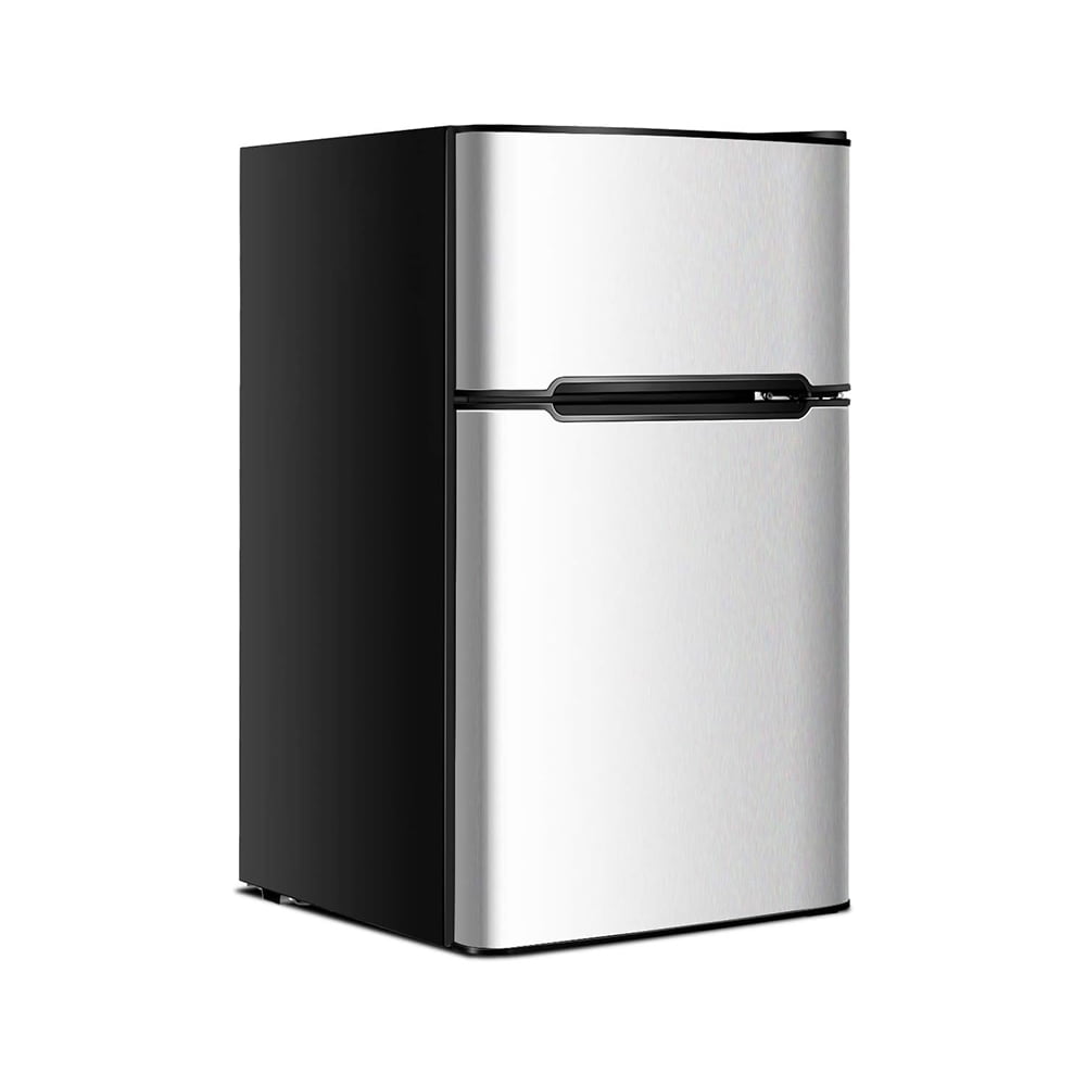 3.2 Cu Ft 2-Door Mini Refrigerator, Compact Cooler with Separate ...