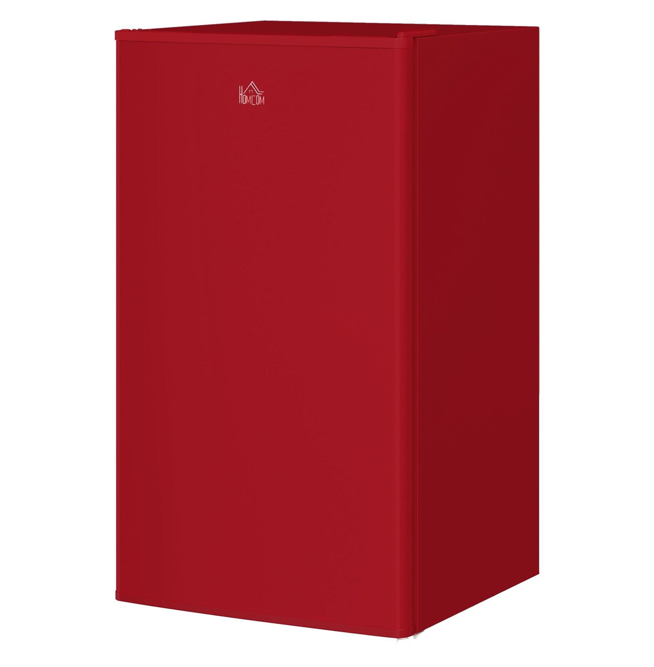 3.2 Cu.Ft Mini Fridge with Freezer, Red Compact Refrigerator ...