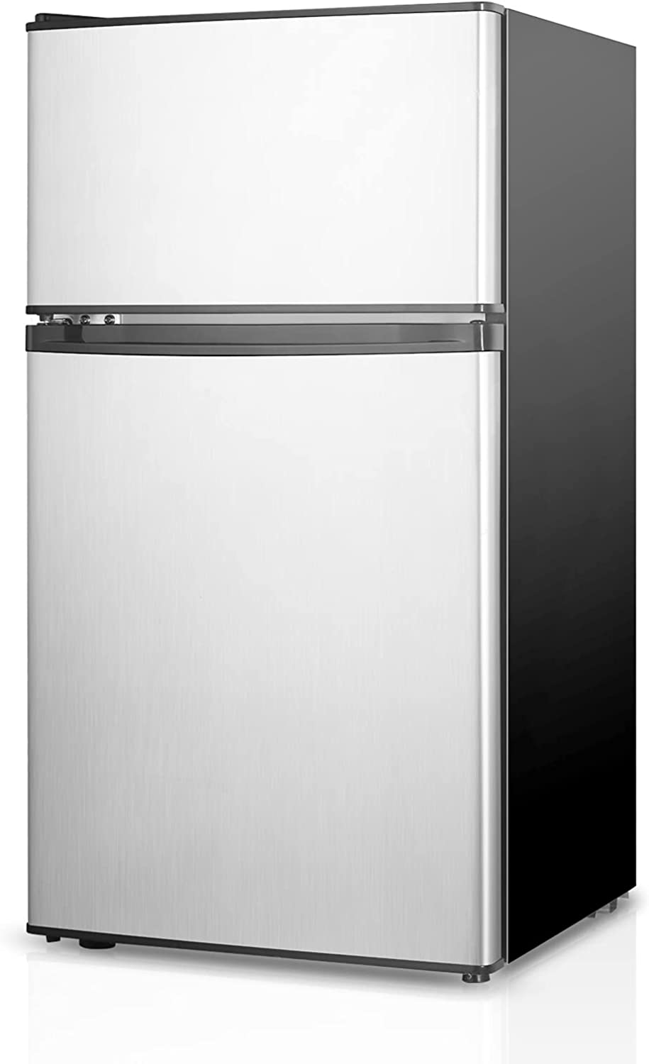 3.2 Cu.ft Mini Fridge with Freezer, 2 Door Compact Refrigerator with ...
