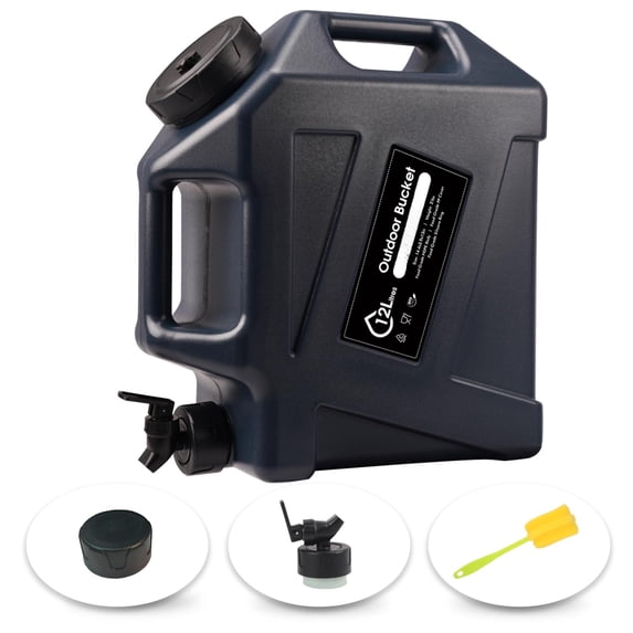 3.2 Gallon/5 Gallon Water Containers With Spigot Bpa Free Jug Green ...