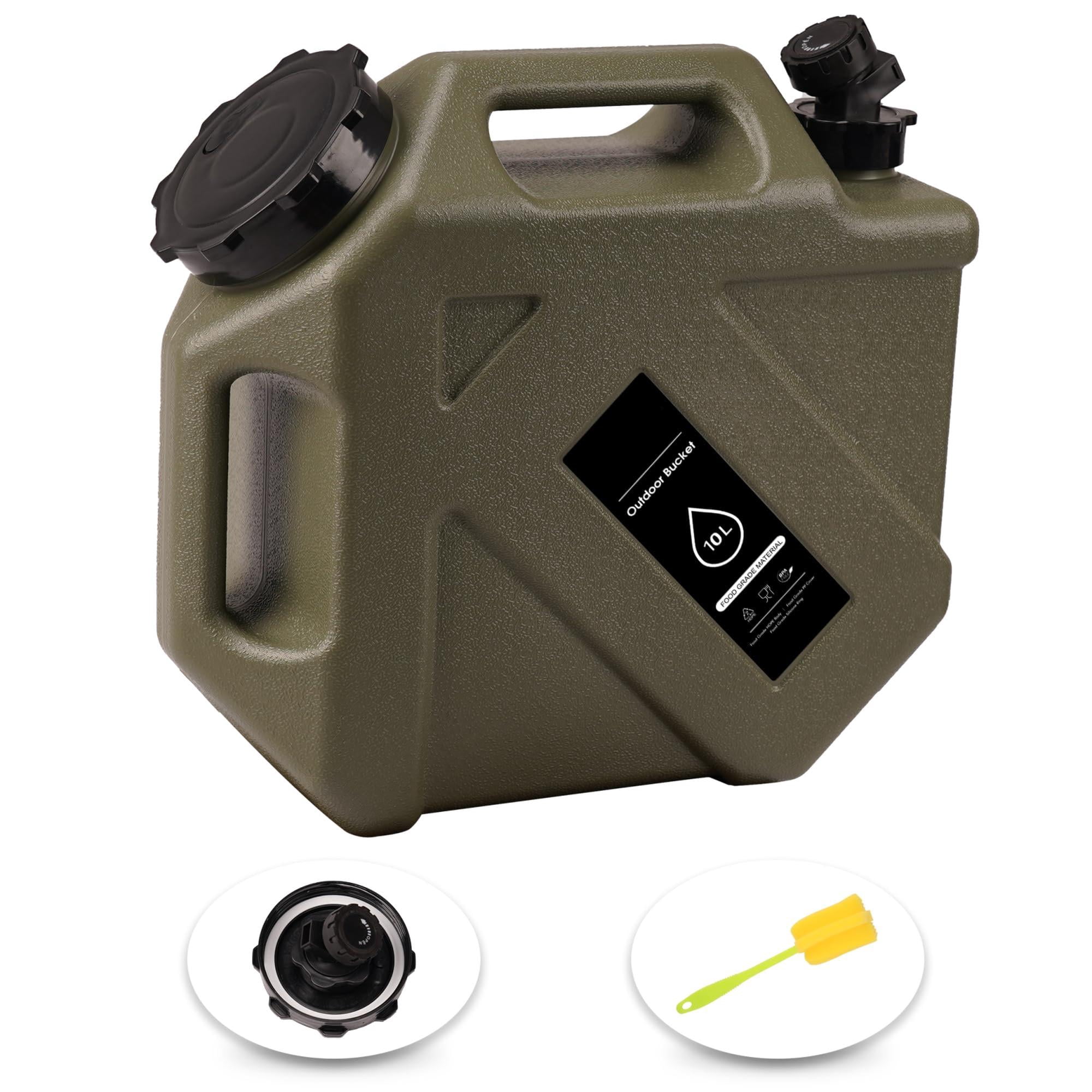 3.2 Gallon/5 Gallon Water Containers With Spigot Bpa Free Jug Green ...