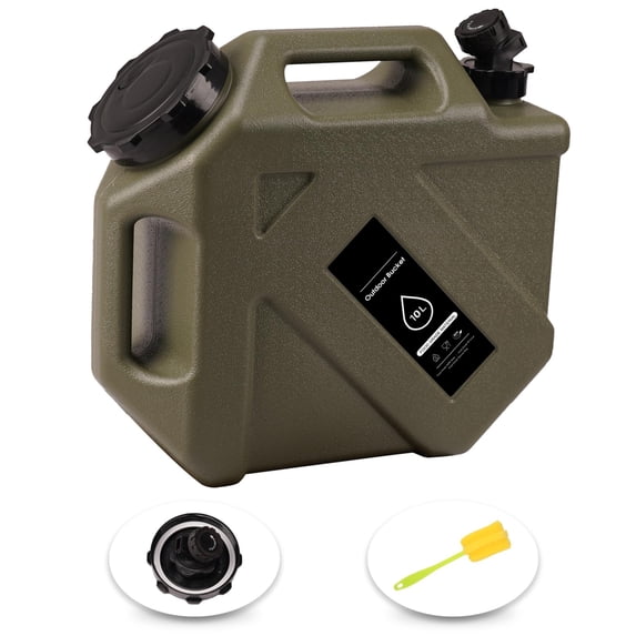 3.2 Gallon/5 Gallon Water Containers With Spigot Bpa Free Jug Green ...