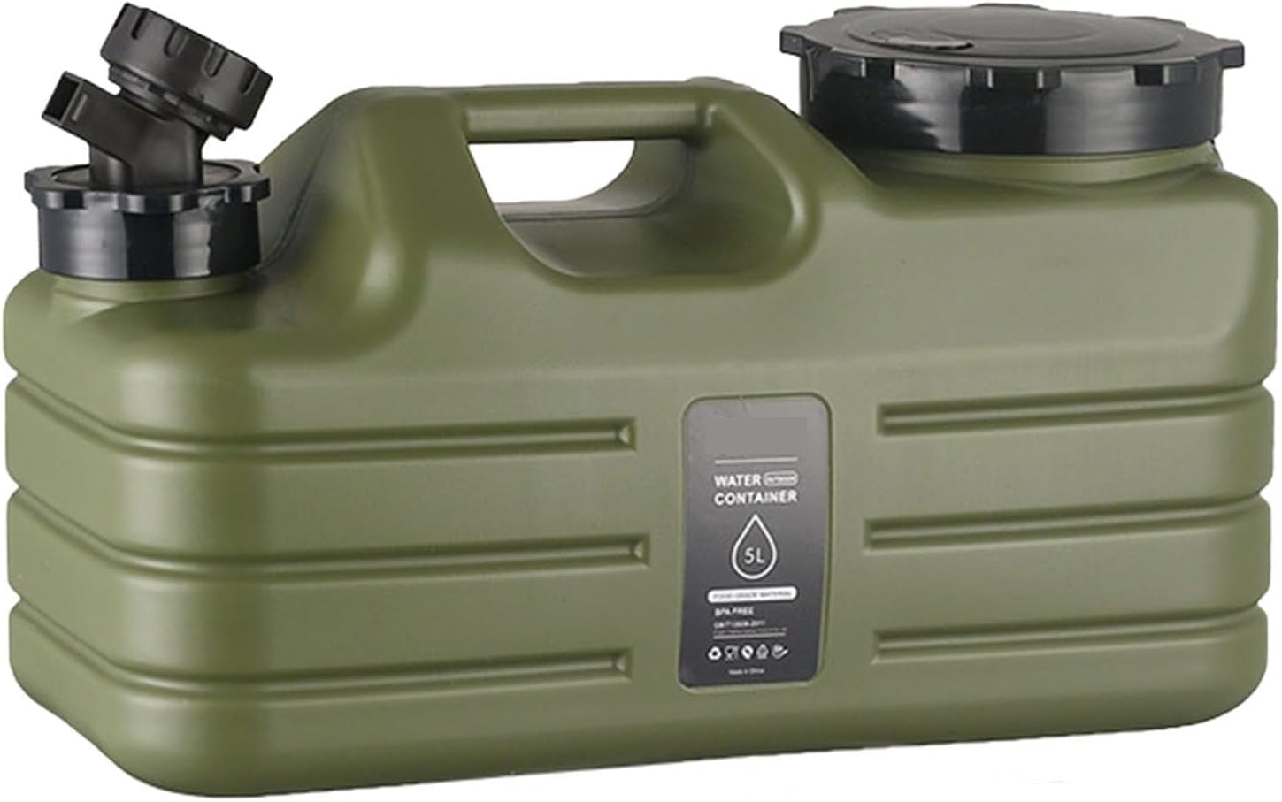 3.2 Gallon Water Container with Spigot - BPA Free Portable Water Jug ...