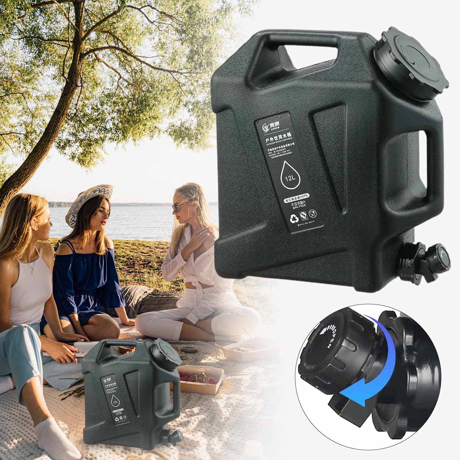 3.2 Gallon Water Jug, Camping Water Container BPA Free Water Storage ...