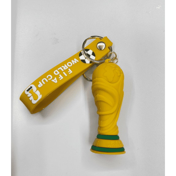 3.2 Inch Lovely Soccer Mascot Bag Charm Figures Keychain, Cute Football ...