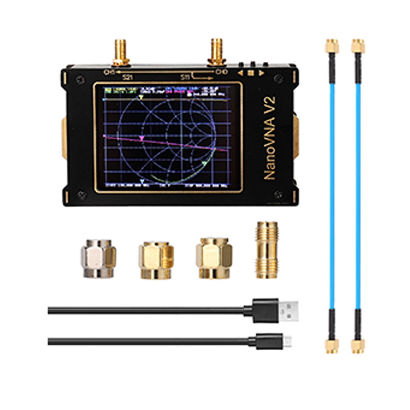 3.2 Inch Vector Network Analyzer V2. Support 50kHz-3GHz Antenna Sub ...