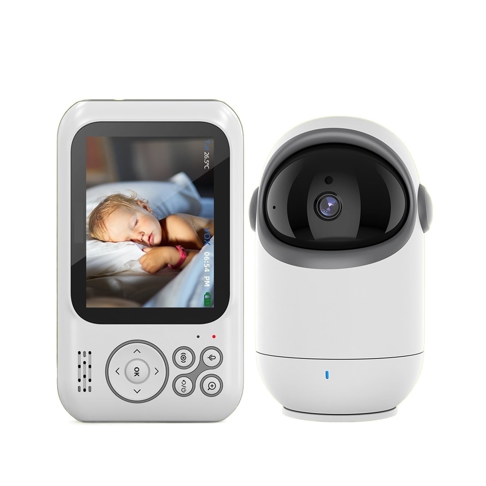 3.2 Inch Video Baby Monitor With PTZ Camera Wireless Security Night ...