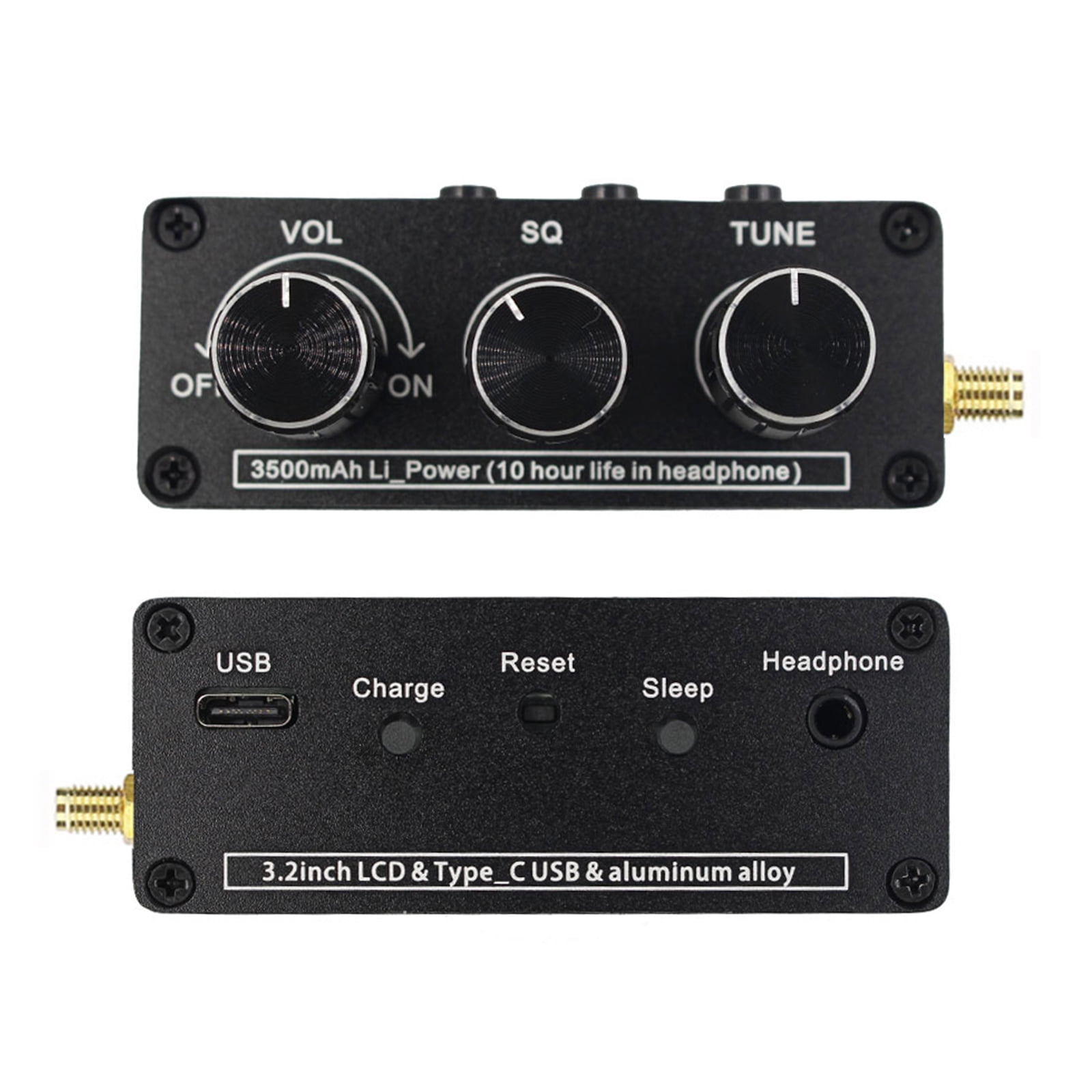 3.2" LCD Display High Performance DSP Digital Radio For FM/SW/MW/LW ...