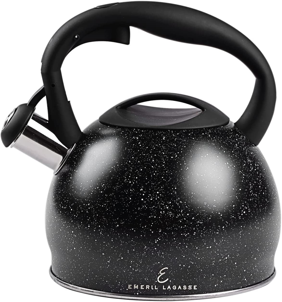 3.2 Quart/3 Liter Whistling Tea Kettle, Stainless Steel Whistling Tea ...
