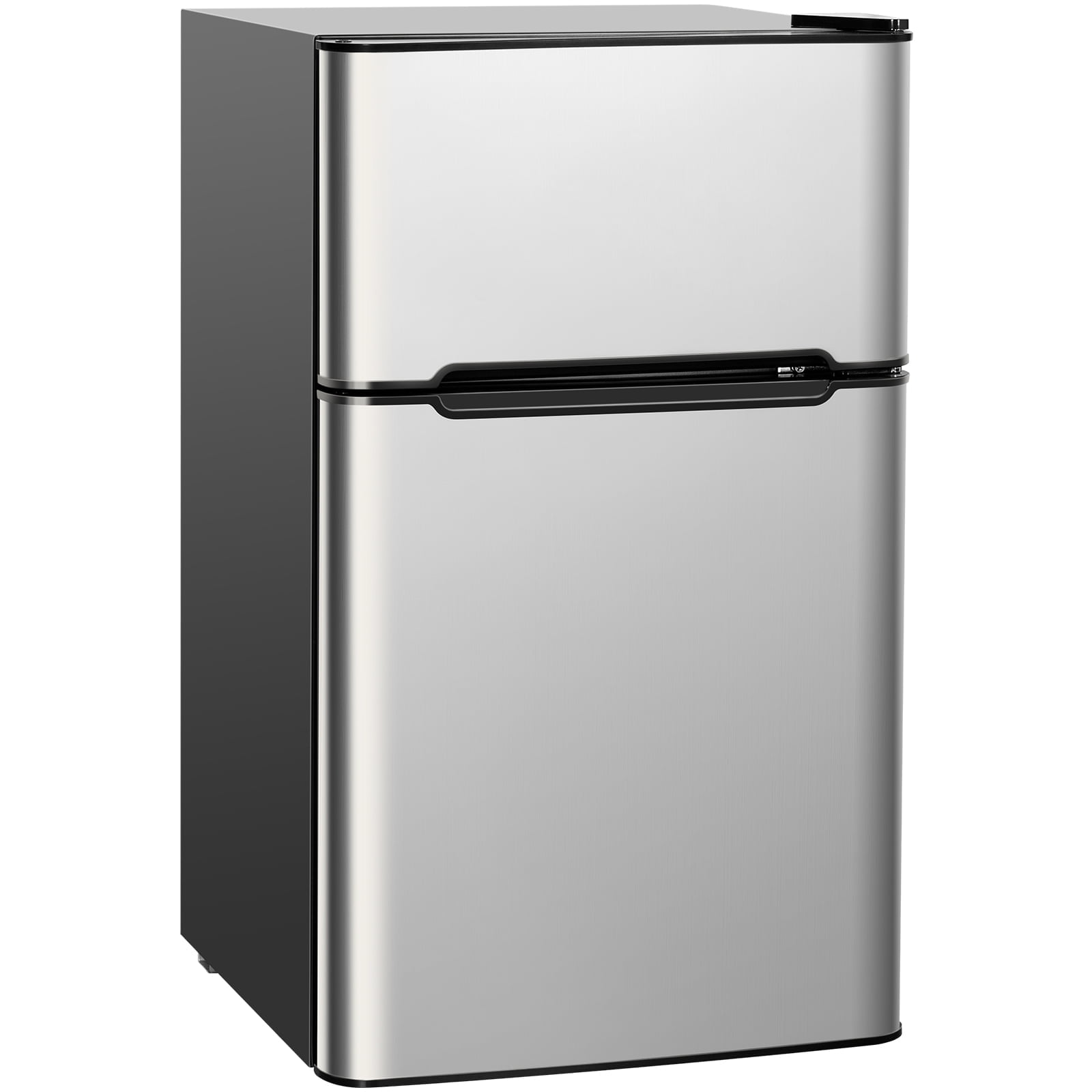 3.2 cu ft. Compact Stainless Steel Refrigerator - Walmart.com