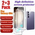 3+2 pack suitable for Samsung Galaxy S24（6.2 Inch）, tempered glass ...