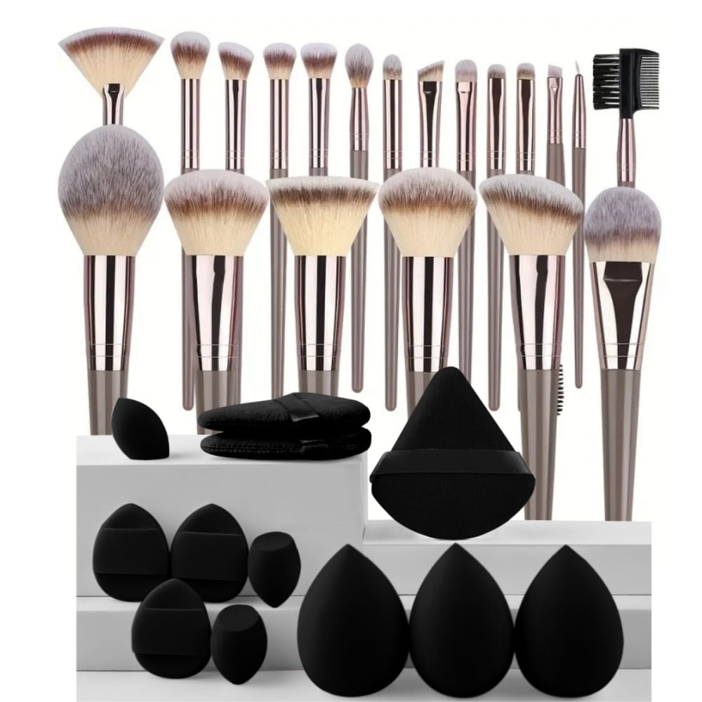 3-20PCS Makeup Brushes Set Eyeshadow Fluffy Foundation Concealer Blush ...