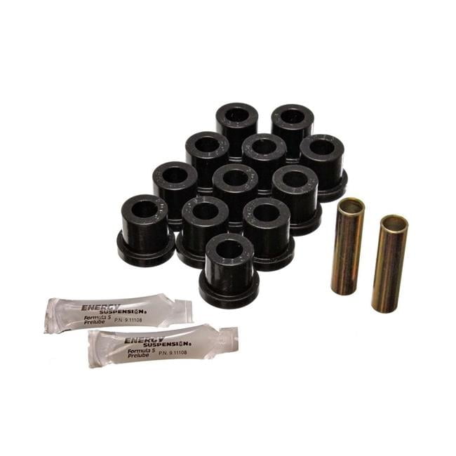 3.2118G 55 Chevy Rear Spring Bush Set - Black - Walmart.com