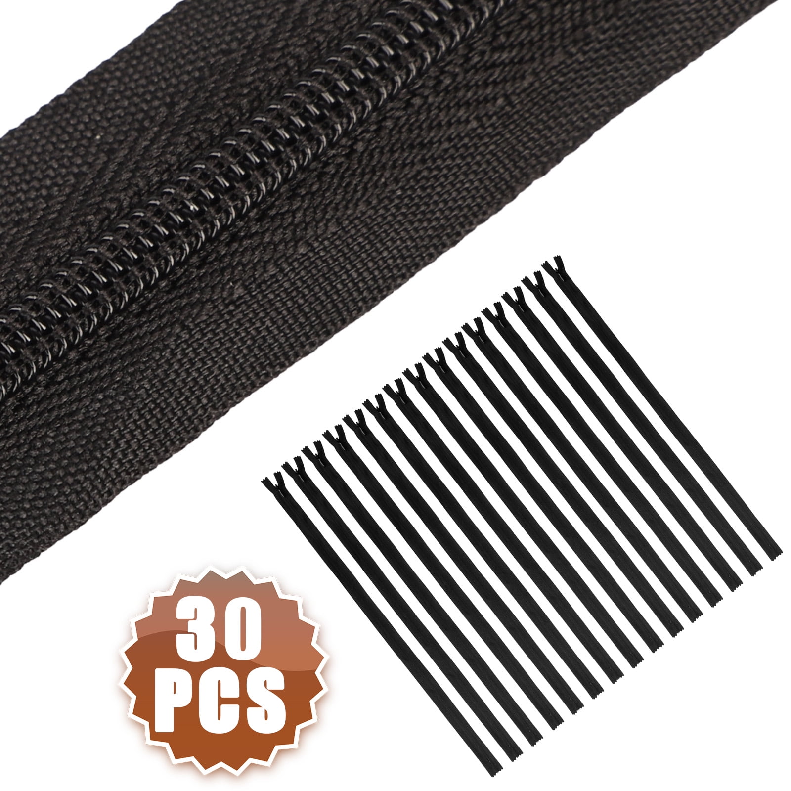 #3 23inch Invisible Zippers for Sewing，CELECTIGO Concealed Coil Zippers ...