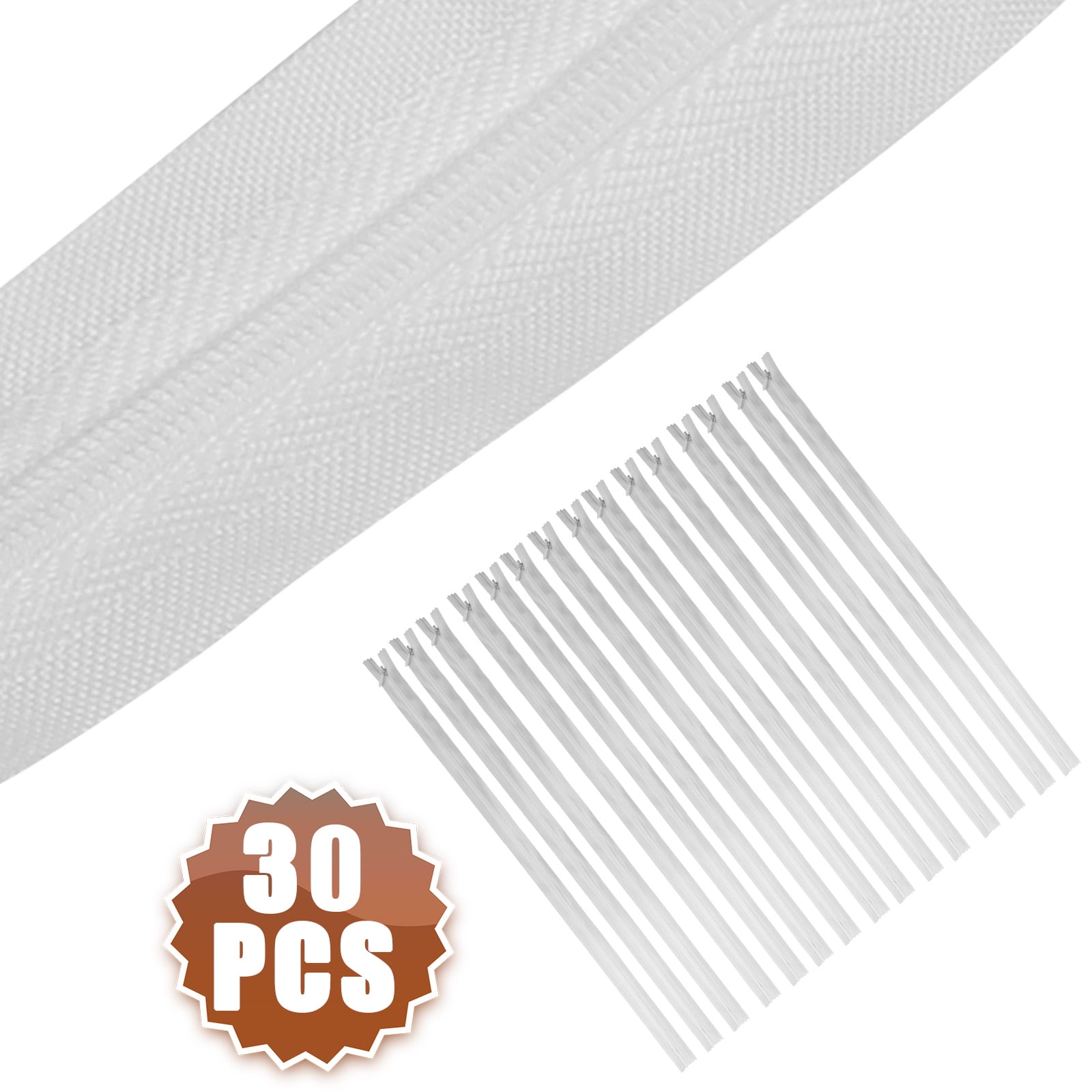 #3 23inch Invisible Zippers for Sewing，Celectigo Concealed Coil Zippers ...