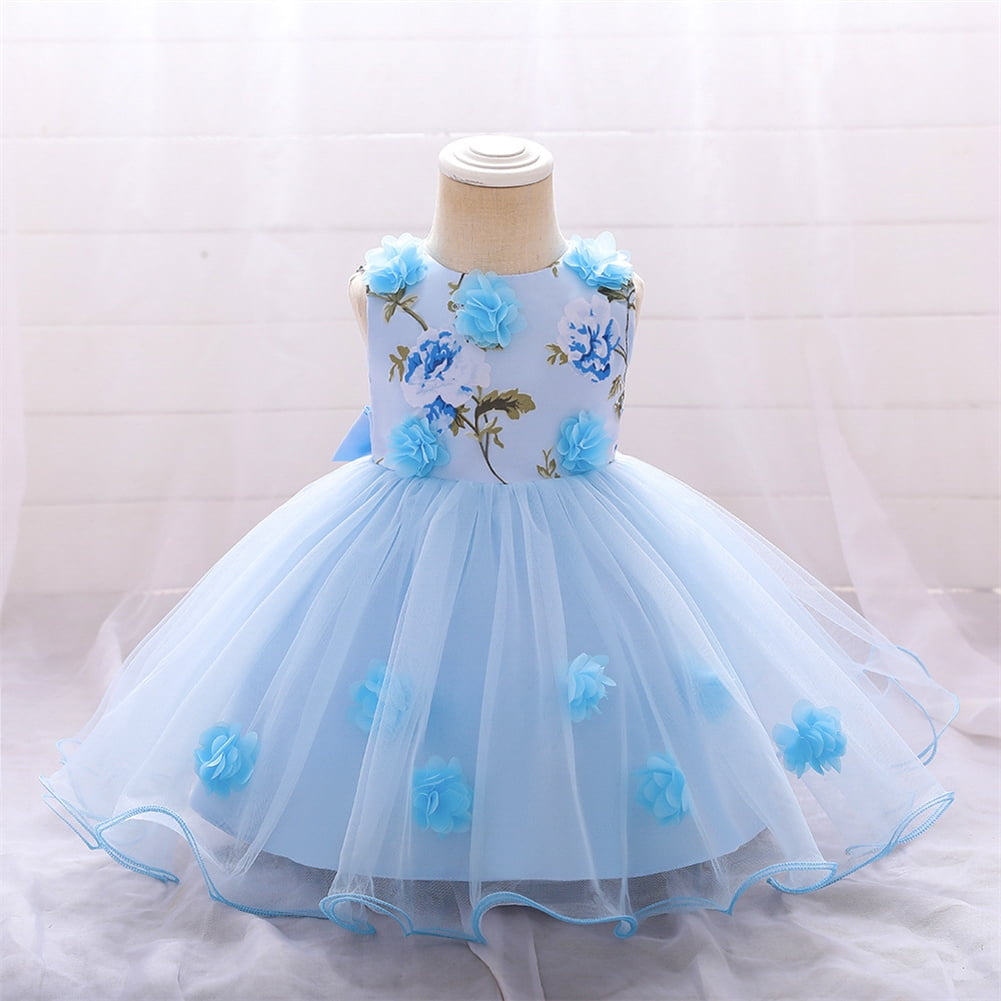 3-24M Infant Newborn Baby Girl Princess Dress Birthday Party Christmas ...