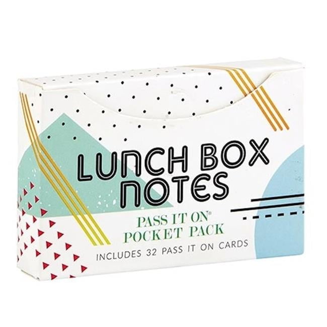 3.25 x 2.25 in. Cards - Pass It On - Lunch Box Notes - Pack of 32 ...