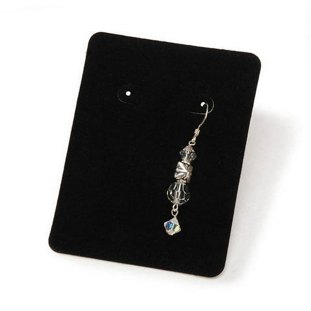 3.25X2.5In Ear Card Wblk Vlvt Ctn 30Pc - Walmart.com