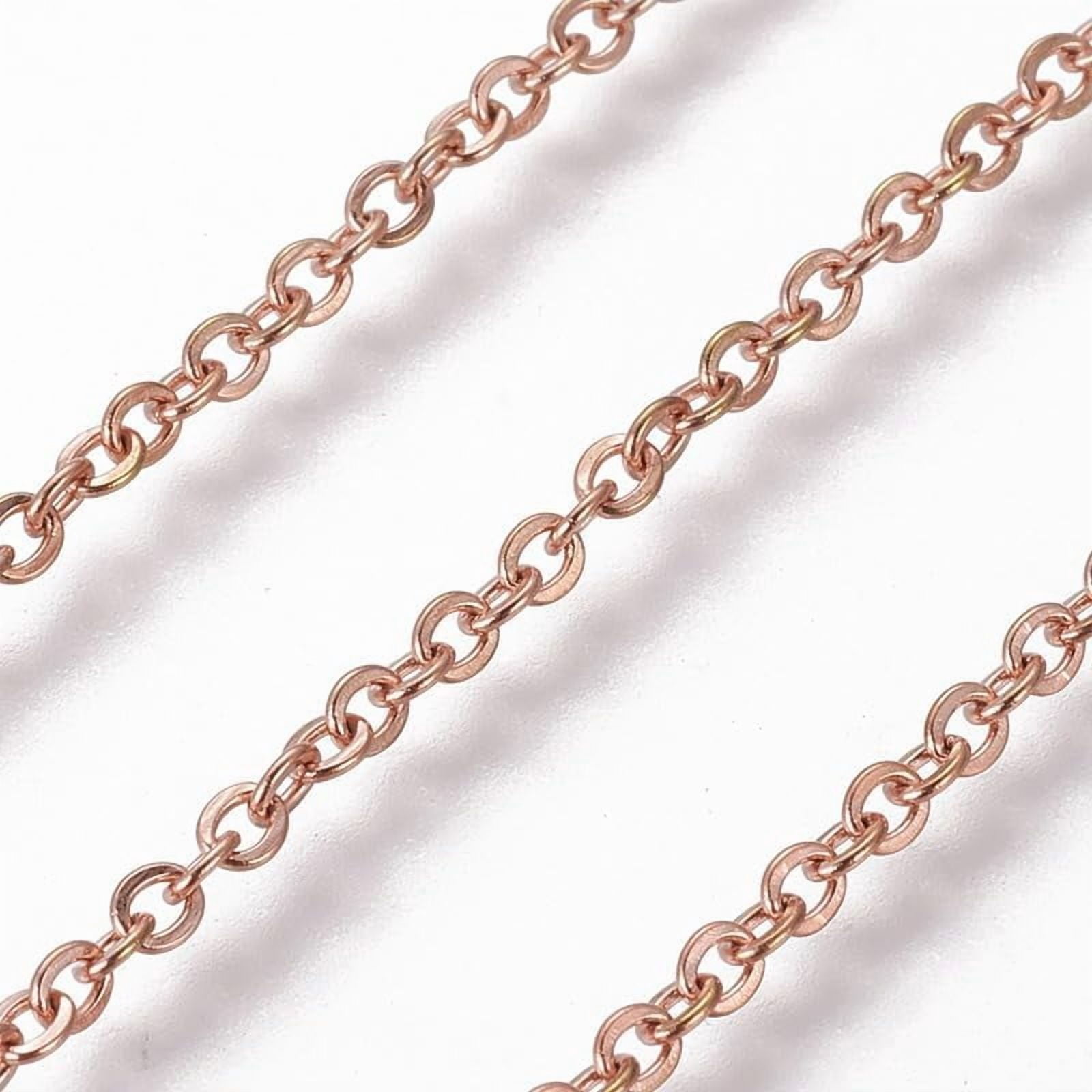 3.28 Feet(1m) 304 Stainless Steel Cable Chains Soldered Extender Chain ...