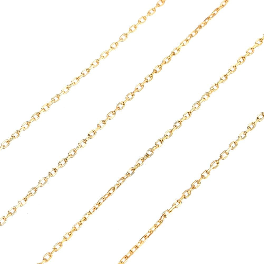 3.28 Feet(1m) 304 Stainless Steel Faceted Cable Chains Diamond Cut ...
