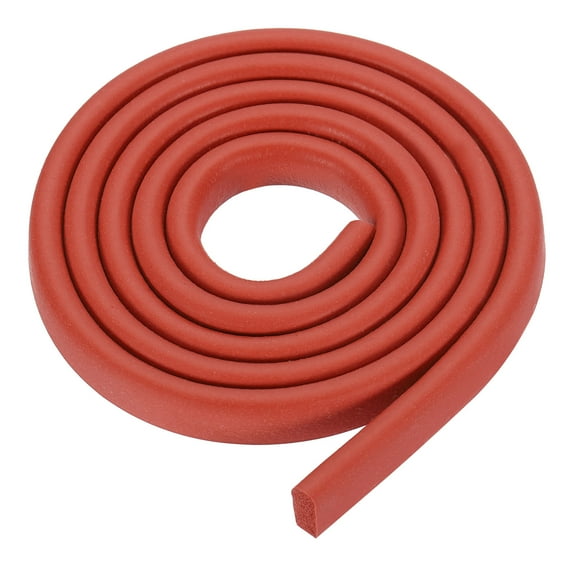 3.28 ft Foam Backer Rod, 0.24" x 0.39" D-shaped Solid Joint Filler, Foam Seal Strip for Caulk ...