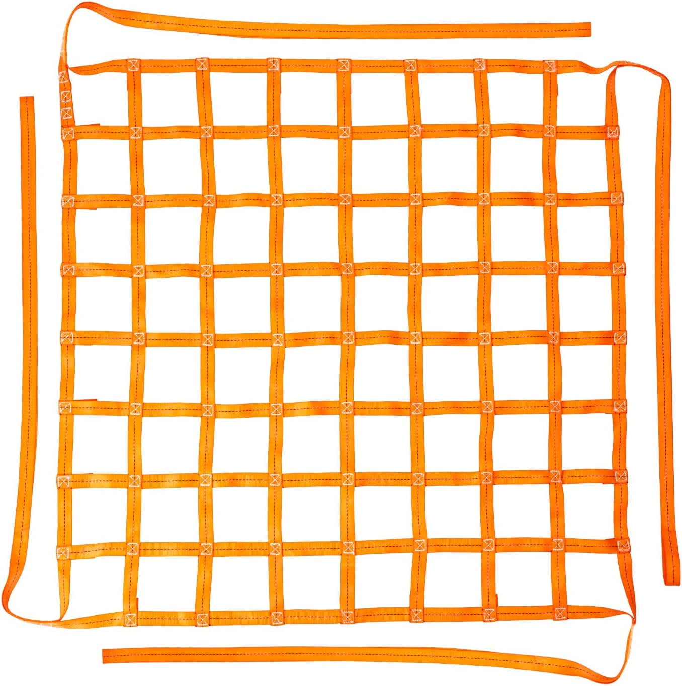 3.28' x 3.28' Cargo Lifting Nets - Flat Nylon Sling Hoisting Net, Cargo ...