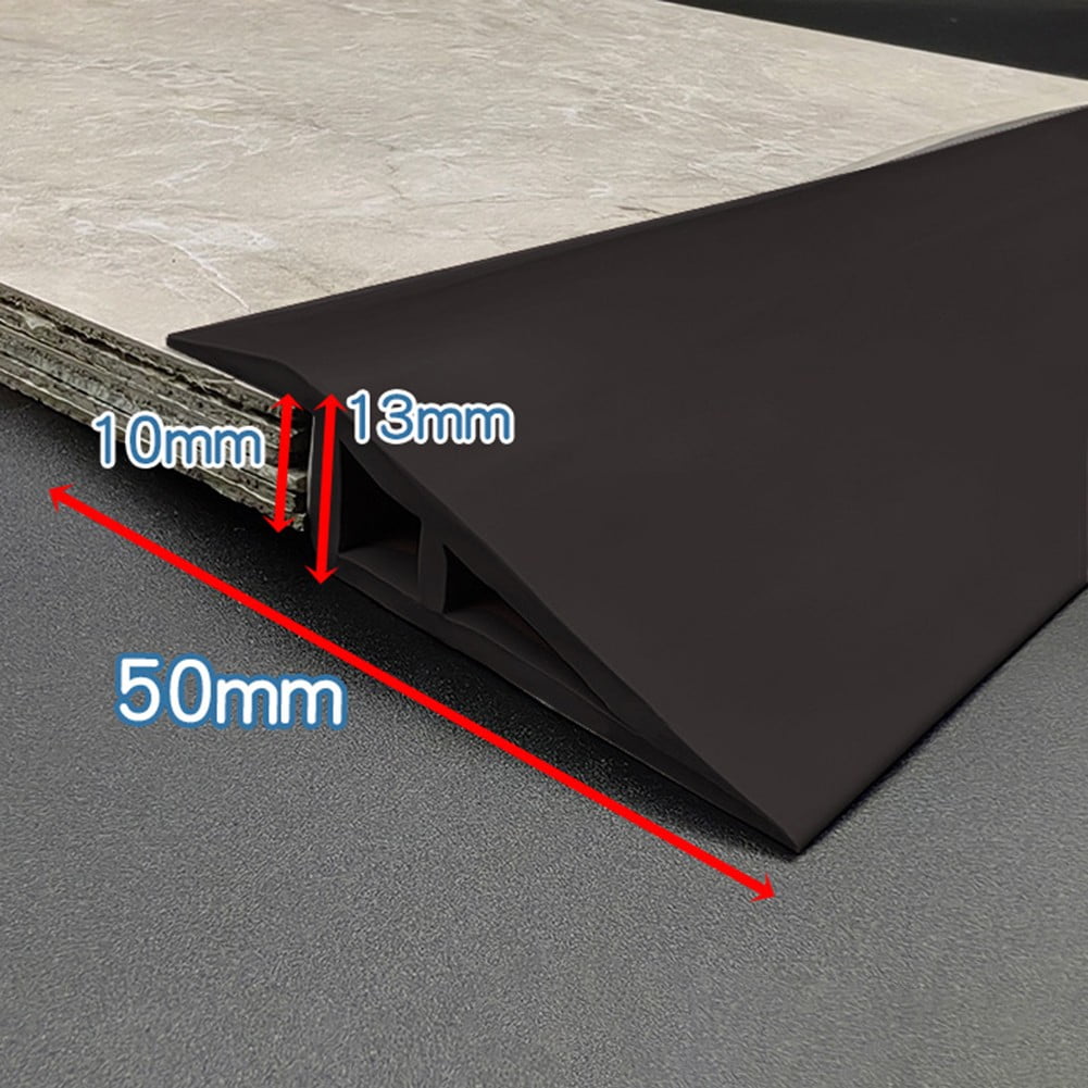 3.28Ft Carpet Floor Transition Strip, Self Adhesive Edging Trim, Floor ...