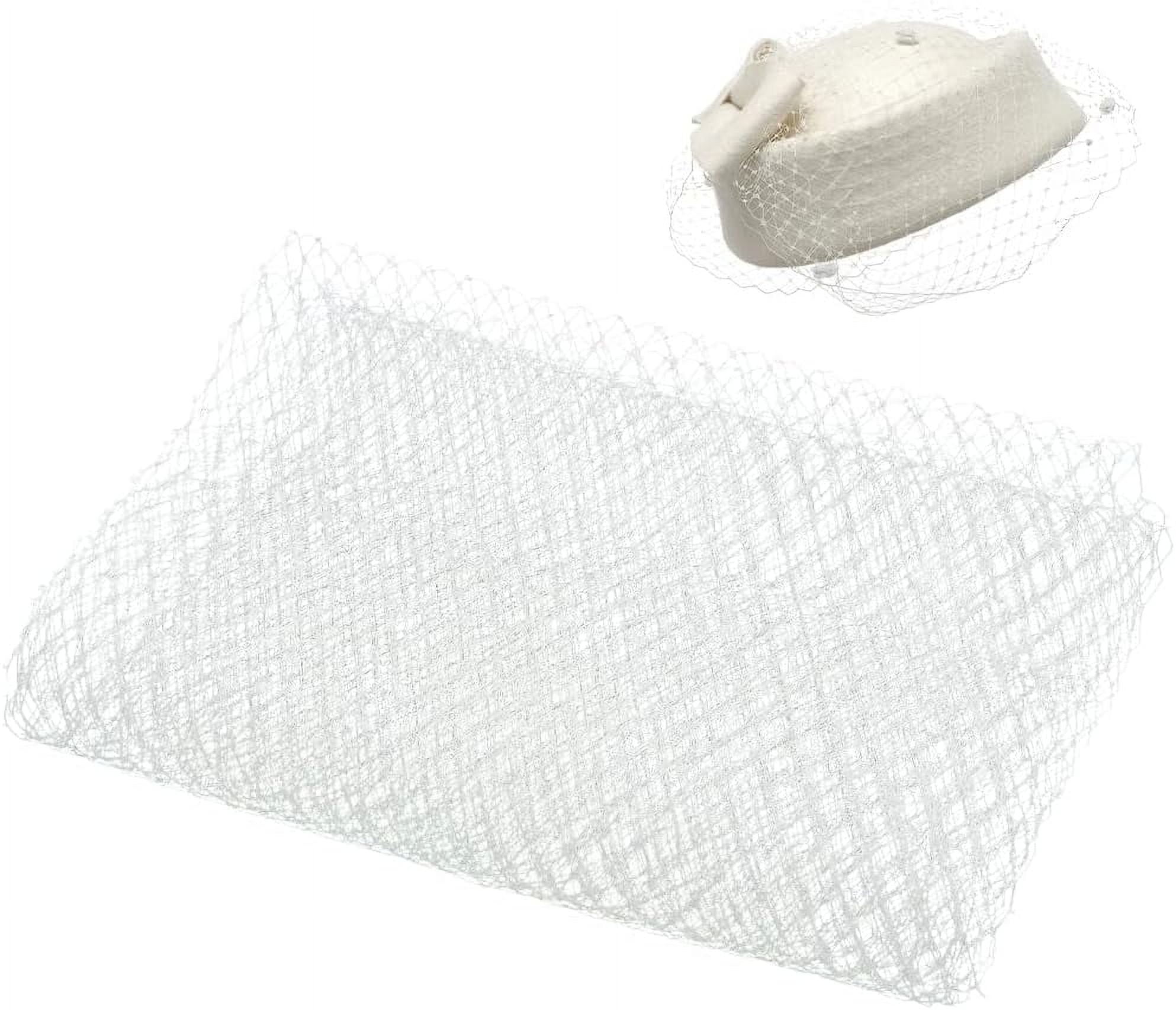 3.28Yards Veil Mesh Fabric 10inch Wide Net Mesh Fabric Birdcage Bridal ...