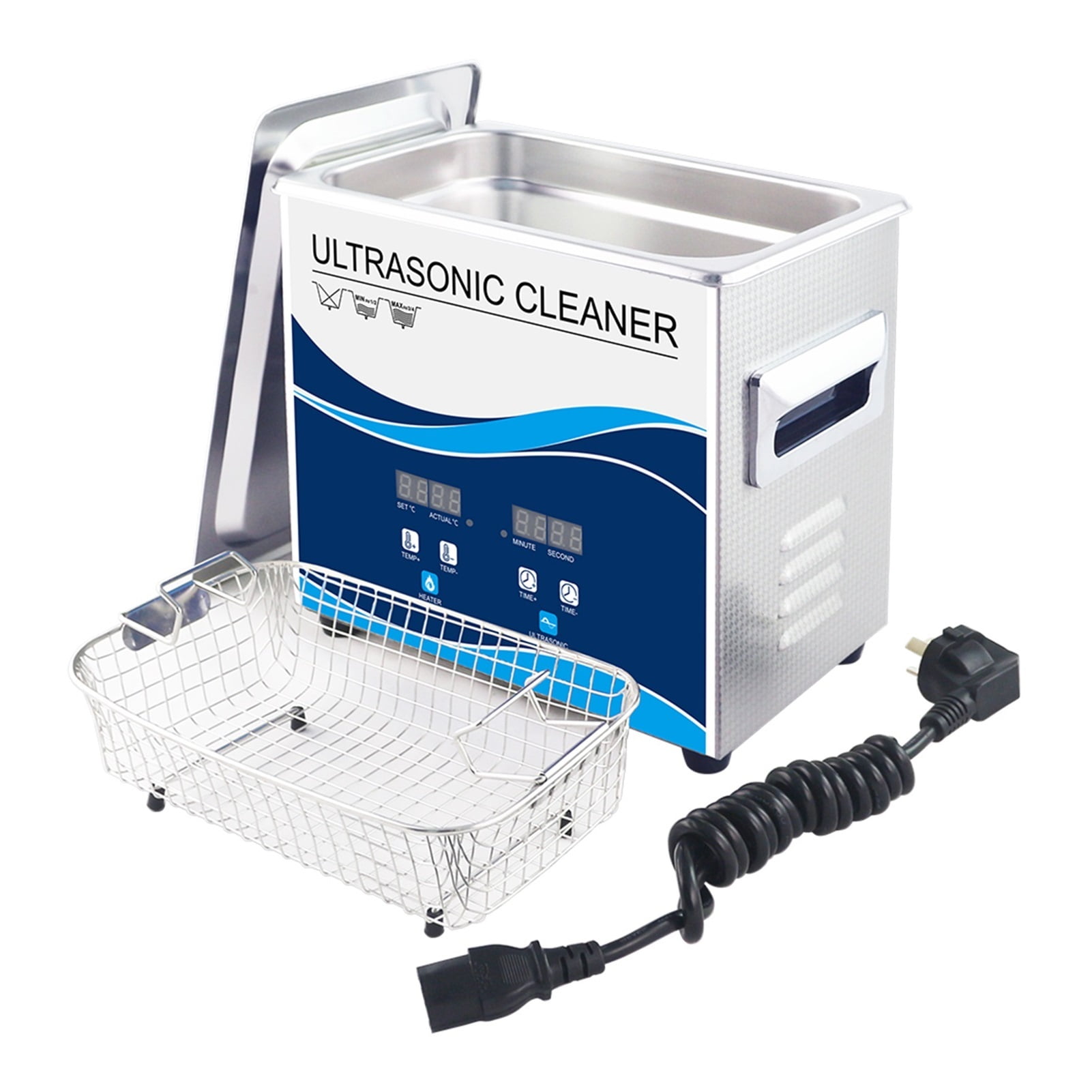 3.2L 180W Digital Ultrasonic Cleaner Bath Ultrasound Cleaner Sonic ...