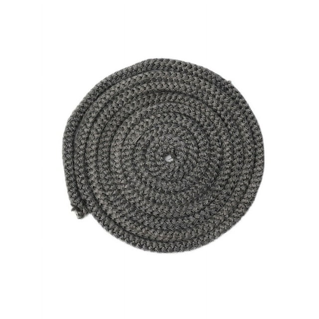 3/2M 12 Mm Fireplace Sealing Rope Black Stove Fire Rope Wood Burning ...