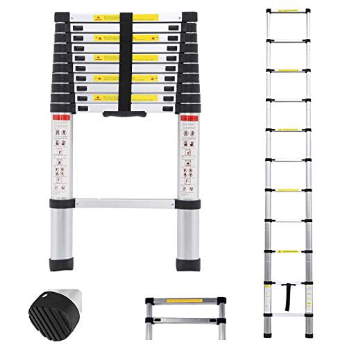 3.2M Multi-Purpose Ladder Telescoping Extendable 10.5 Feet 330 Pound ...