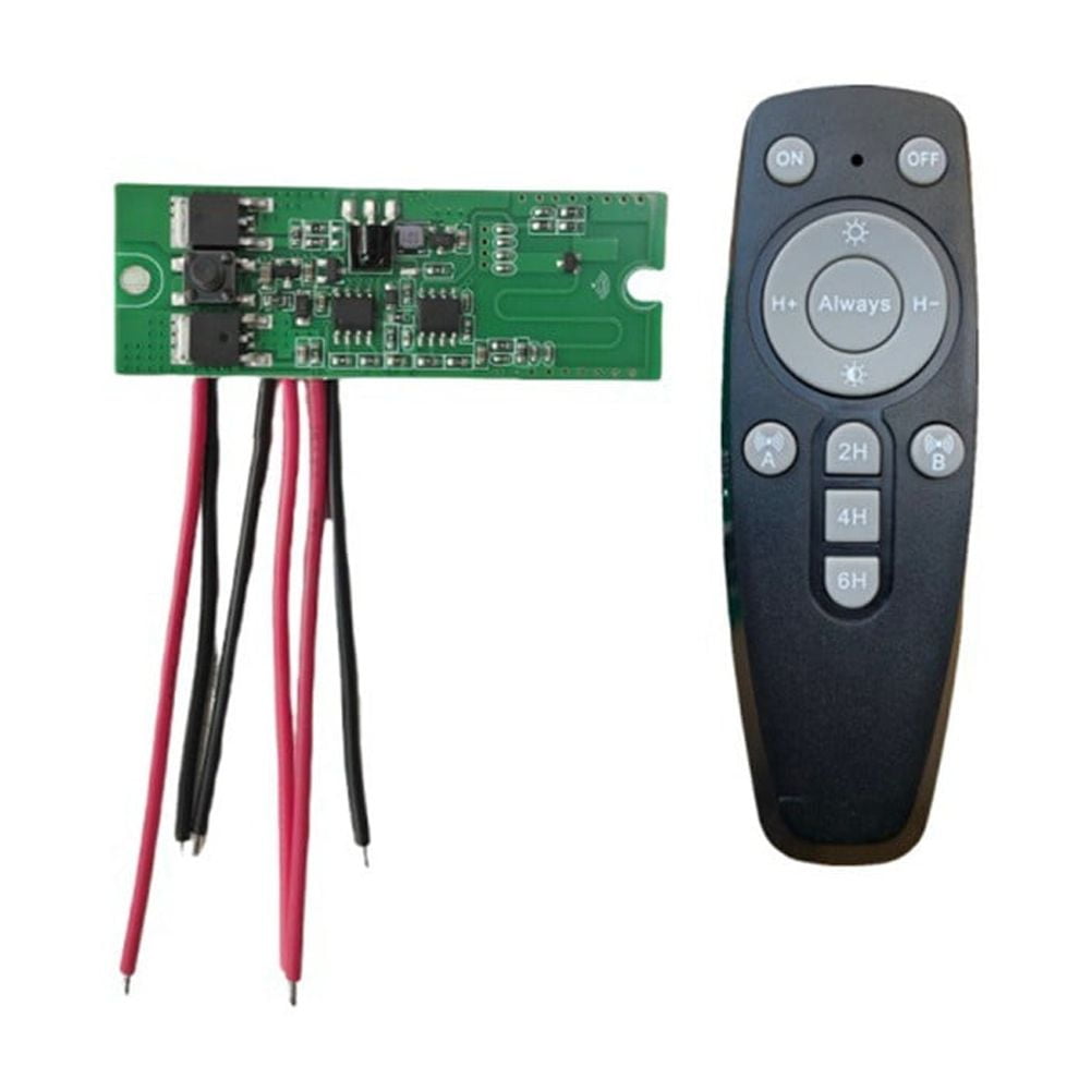 3.2V3.7V solar light circuit board with human body induction and remote ...