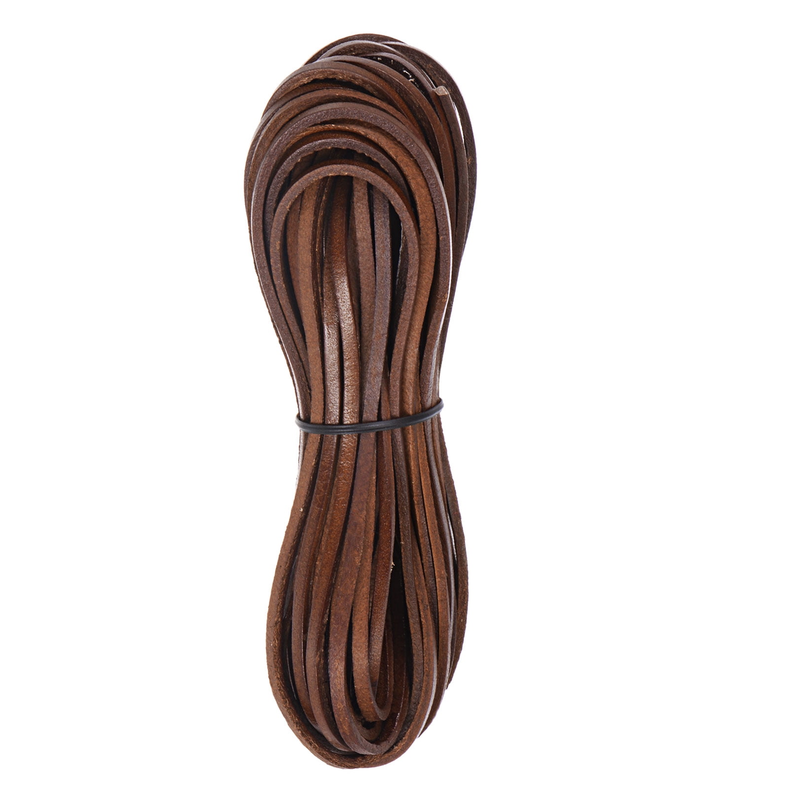 3.2mm Flat Leather Lacing Cord 11Yards/10M Crafting Braiding String for ...