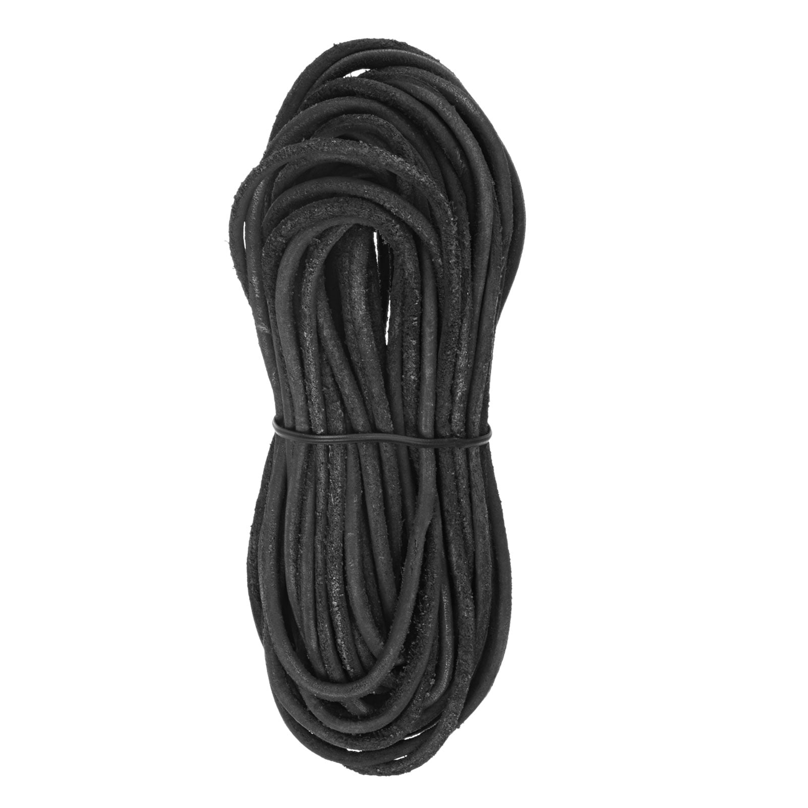 3.2mm Round Leather Lacing Cord 11Yards/10M Crafting Braiding String ...