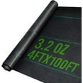 Grass Barrier 3.2 Oz Heavy Duty Weed Barrier Landscape Fabric - Durable ...