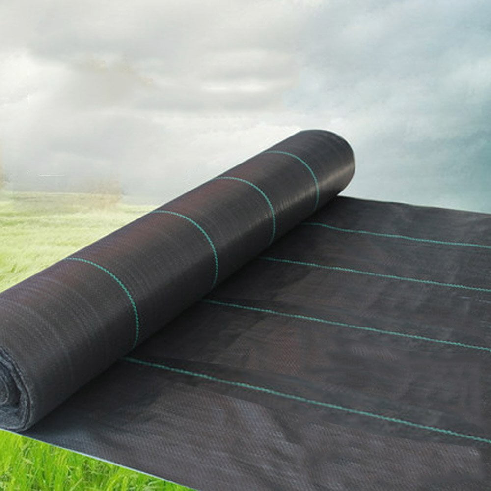 3.2oz Woven Ground Cover Landscape Fabric PP Weed Barrier Garden Mat ...