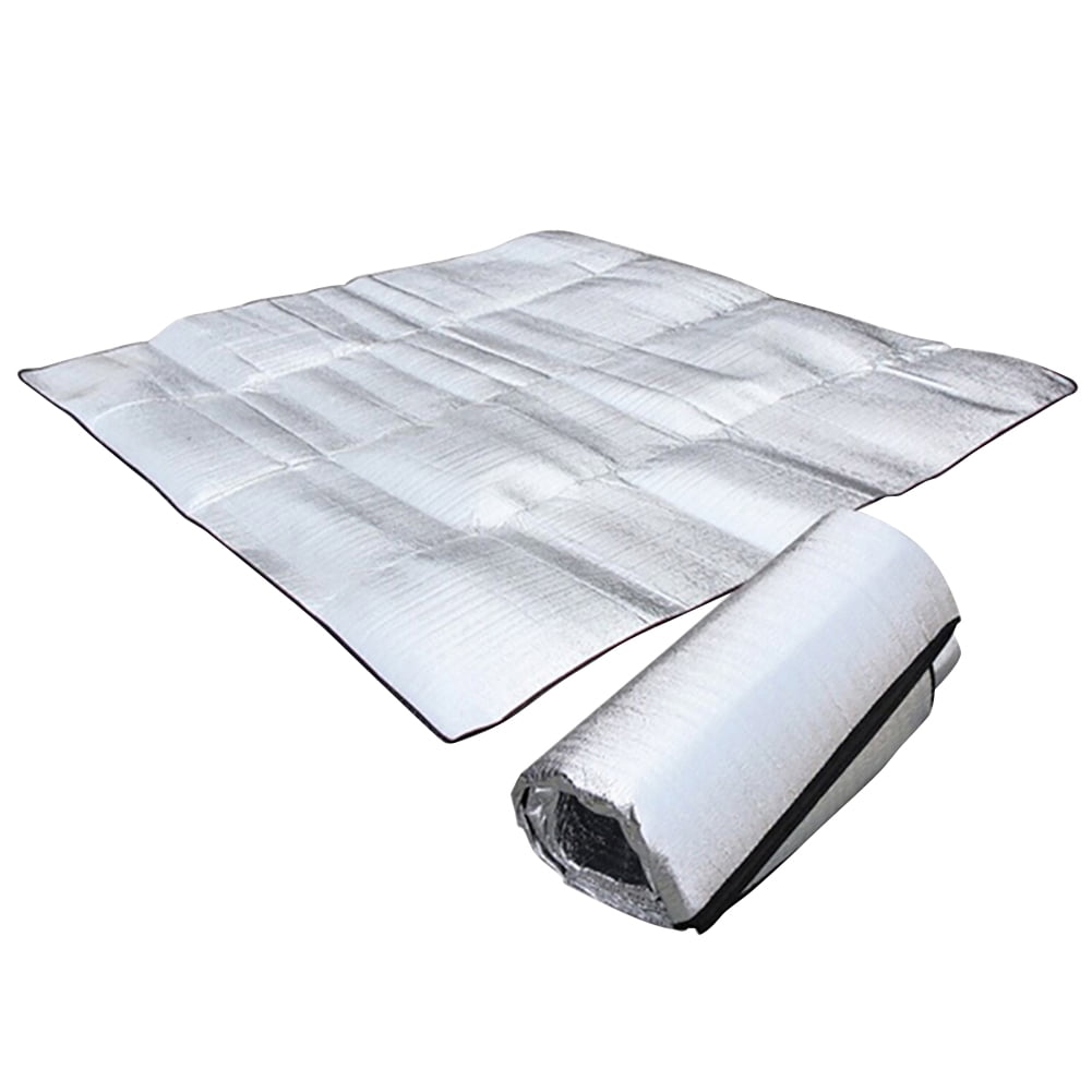 3.2x6.5FT Camping Mat Foam Foil Blanket for Camping Foam Pad Insulation ...