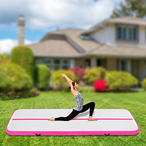 3.2x9.8ft Inflatable Air Gymnastics Mat Training Mats Gymnastics Pad ...