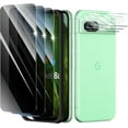 3+3+1-Pack, Privacy Screen Protector and Camera Lens Protector for ...