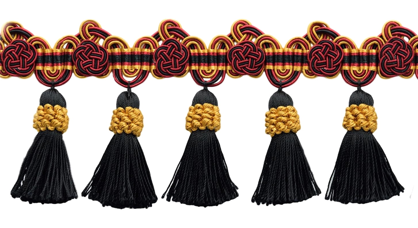 3 3/4" (9.5cm) Intricate Double Scroll Header and Rosette with Crown ...