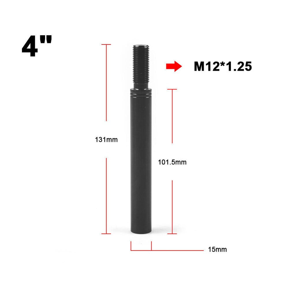 3" 3.5" 4" Shift Knob Extender Extension Lever Gear Manual Shifter Rod ...