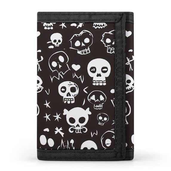 3.3×5in Three-Fold Wallet Is Compact In Size Convenient To Carry Easy ...
