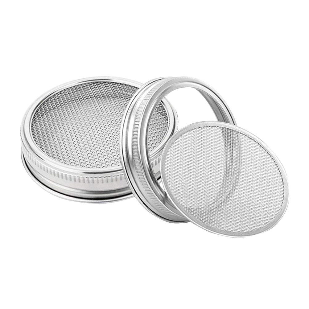 3 .3 Can Covers Sprouting Can Stainless Steel Sprouting Lids Straining ...
