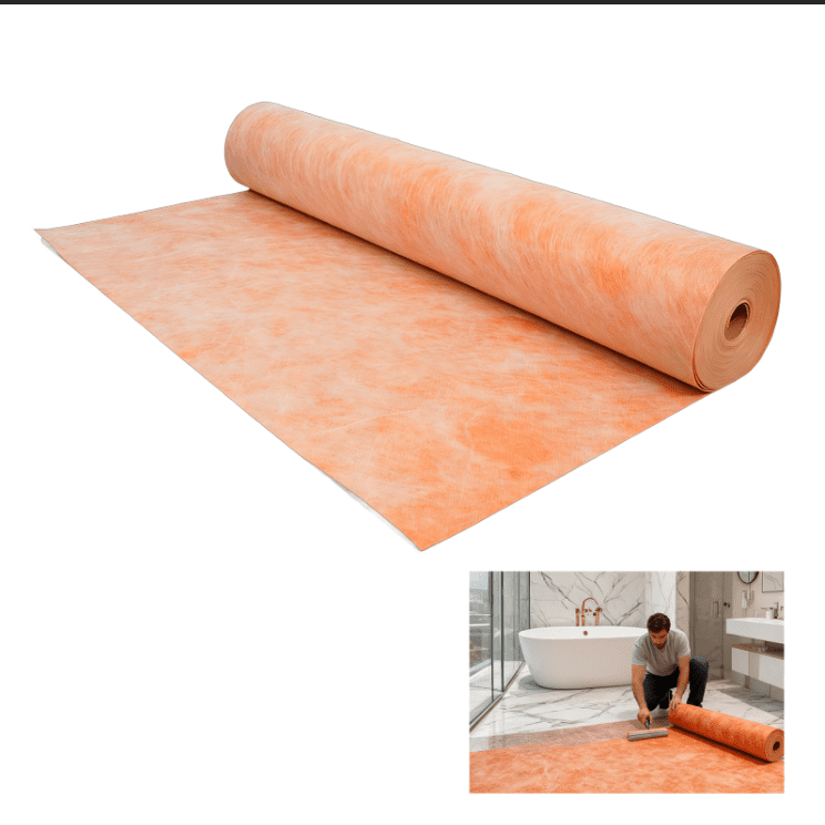 3.3 FT x 98.5 FT Waterproof Membrane, Waterproofing Polyethylene Fabric ...