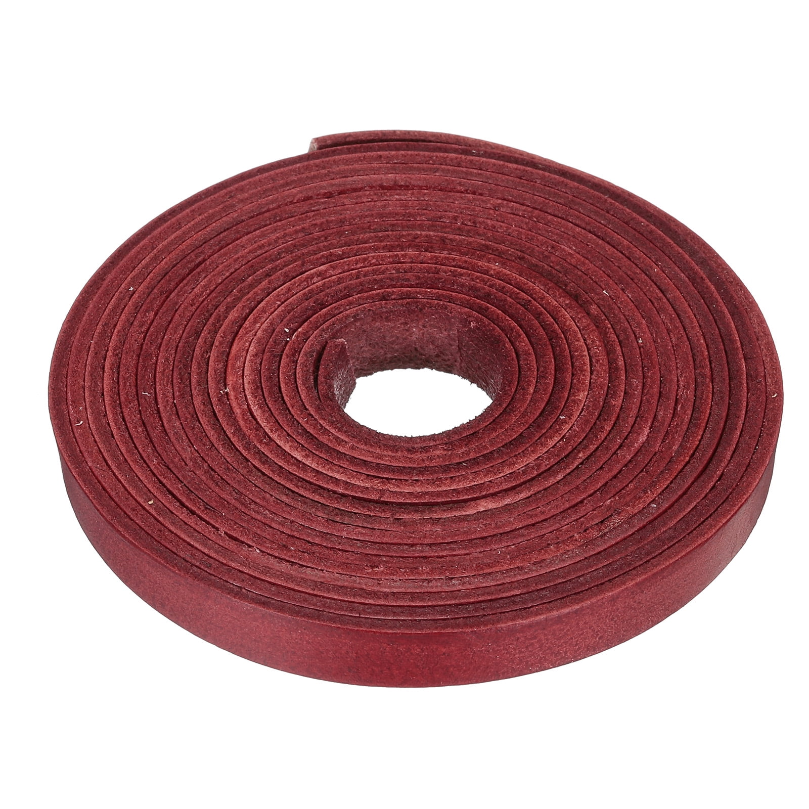 3.3 Yards 10mm Flat Leather Cord, Leather Lacing Strips for DIY Making ...